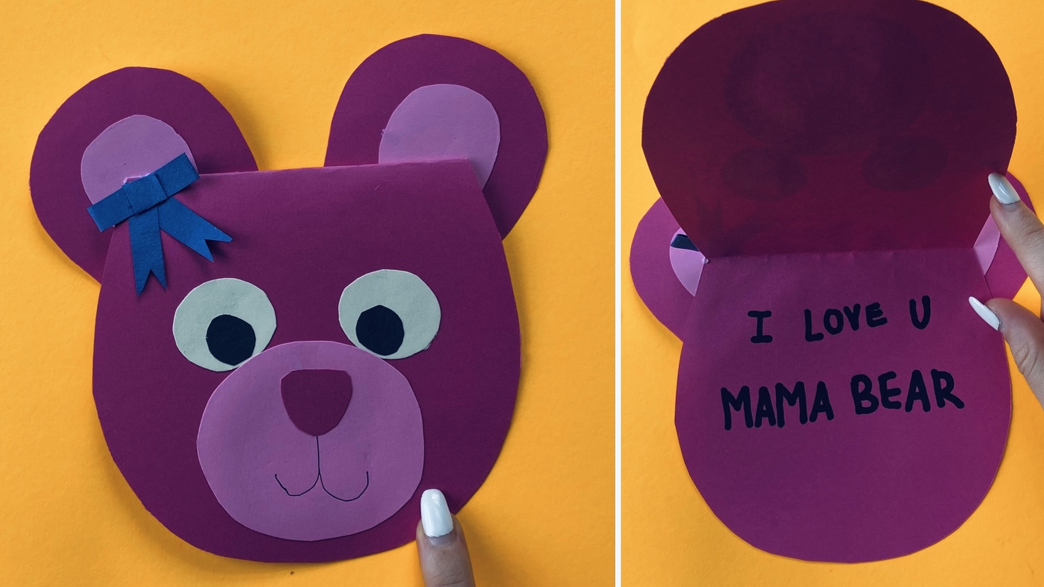 Mother's Day Mama Bear Card - Awesomelycrafty