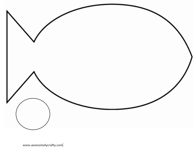 Easy 3D Fish Craft for Kids - Awesomelycrafty