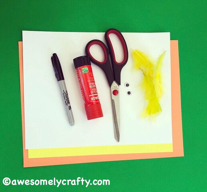 Handprint Egg Chick for Easter - Awesomelycrafty