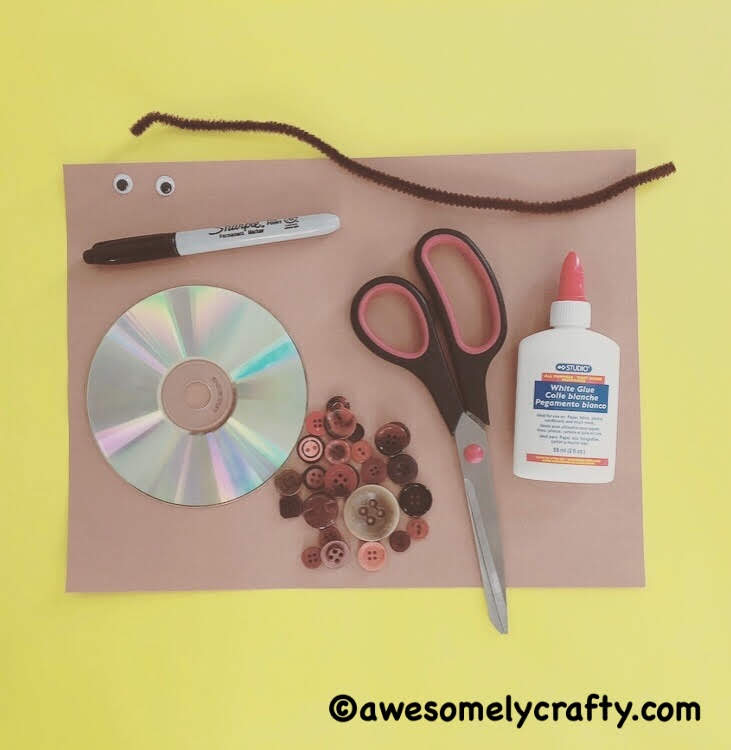 Cute Button Snail - Awesomelycrafty