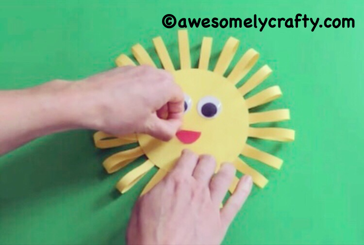 Paper Sun Craft - Awesomelycrafty
