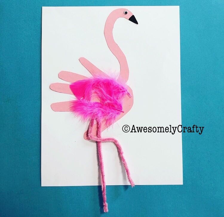 Pink Flamingo Craft - Awesomelycrafty