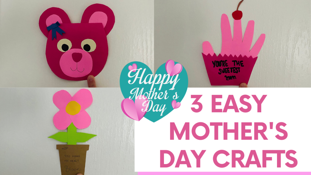 3 Easy Mother's Day Craft for Kids - Awesomelycrafty