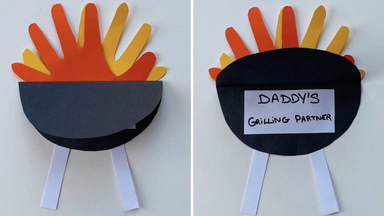 Father's Day Barbecue Card - Awesomelycrafty