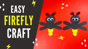 Easy Firefly Paper Craft - Awesomelycrafty